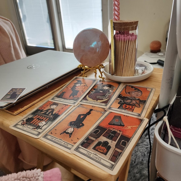 Mystic Martian Oracle Deck, Space Rider Waite Tarot Card With Guidebook ...