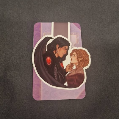 ELORCAN Lorcan and Elide Throne of Glass Licensed Magnetic Bookmark - Etsy