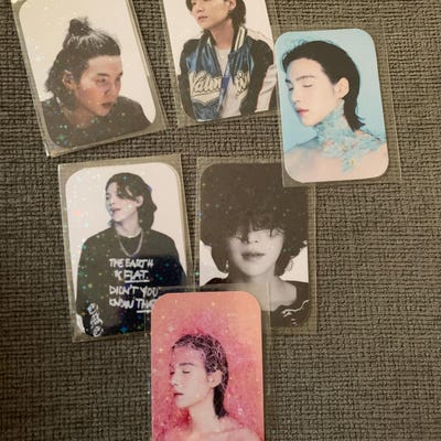 Yeontan Fanmade Photocards Kim Taehyung Photocards, V Bias Gift for ...