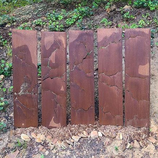 Outdoor Privacy Screens Circle Pattern Decorative Screens Large Metal ...