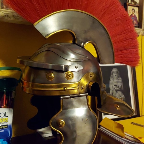 Medieval Templar Fantasy Warrior Helmet Great Templar Horn Helmet ...