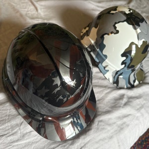 Custom Hard Hat SL Series Cap Style Custom Hydro Dipped White Naughty ...