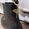 Luna Moth Butterfly Doc Marten Charms, Set of Two. Grunge Shoe Jewelry ...