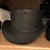 Brown Leather Top Hat Handcrafted Top Hat Rivet Style Band Gothic Hat ...