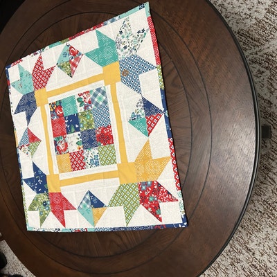 DIGITAL Pattern: Banded Stars quilt - Etsy