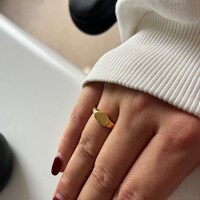 Open Front Wrap Around Gold Ring. Gold Open Ring. Gold Plated - Etsy UK