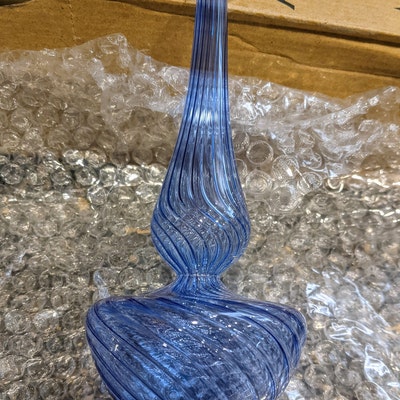 Hand Blown Glass Pendant Light, Kitchen Island Light , Ceiling Light ...