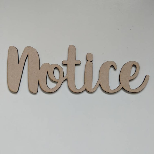 MDF Wooden Name | Laser Cut MDF 3MM | Wood Name | DIY Name | Raw Mdf ...