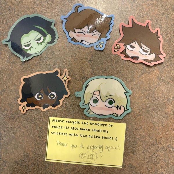 Ninja Headshot Stickers Smellostore - Etsy