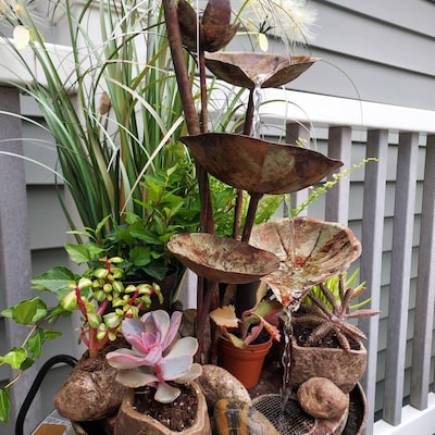 Tall Skinny Concrete Tree Stump Planter - Etsy