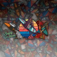 MULTIPLE STICKER Mockup, Sticker Pile Mockup, Professional Photoshop ...