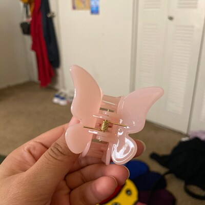 Lovely Macaron Butterfly Hair Claw Cute Butterfly Hair Claw - Etsy