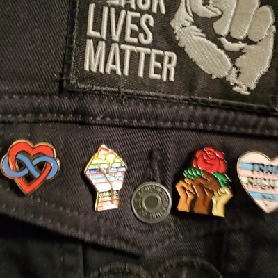 Pride Hard Enamel Pins - Etsy