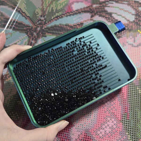 Large Diamond Painting Organizer, Expandable Diamond Art Drill Storage ...