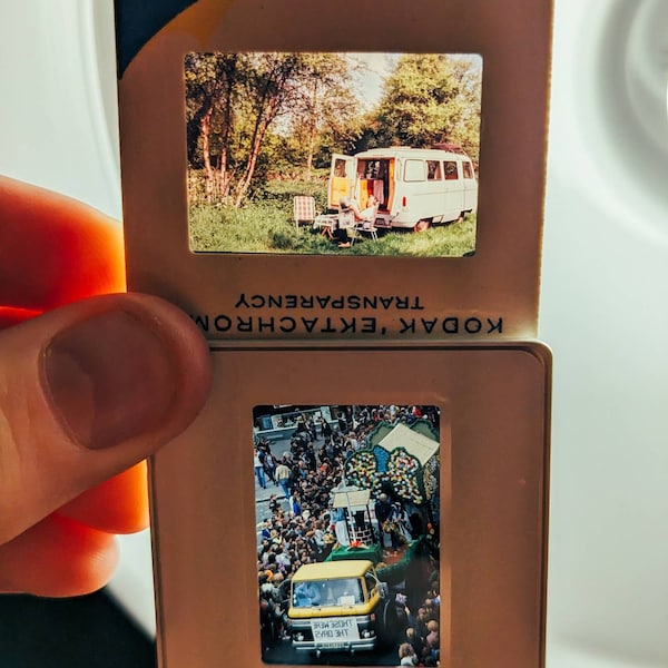 100 X Vintage/retro 35MM Projector Slides - 60's-70's-80's - Buildings ...