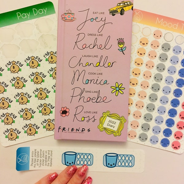 Cute Everyday Digital Sticker Pack | Pre-cropped Goodnotes Stickers ...