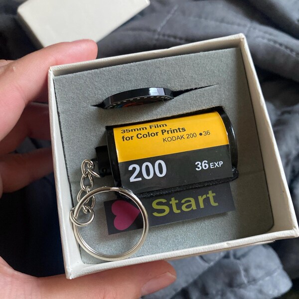 5-40 Personalized Photos Film Roll Keychain, Camera Film Roll Keyring ...