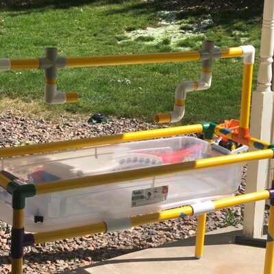 Sensory Table Pvc Pipe Plan/diy Water Table PDF Plan/pvc Kids Outdoor ...
