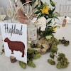 Cow Wedding Table Numbers/country Theme Wedding Table Numbers/farm ...