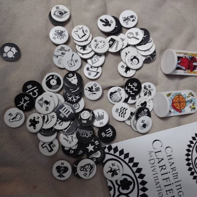 Charming Clarifiers for Divination tarot Charm Chips - Etsy