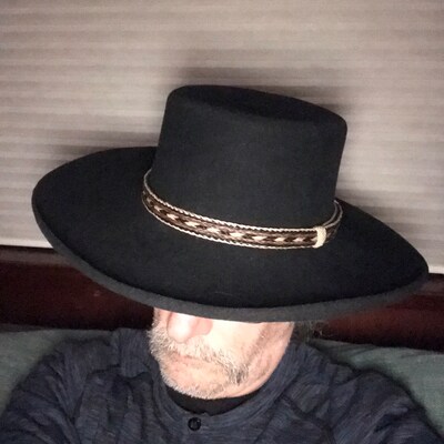 LONGMIRE Hat Band, Horsehair Hat Band, Cowboy Horsehair Hat Band, No ...