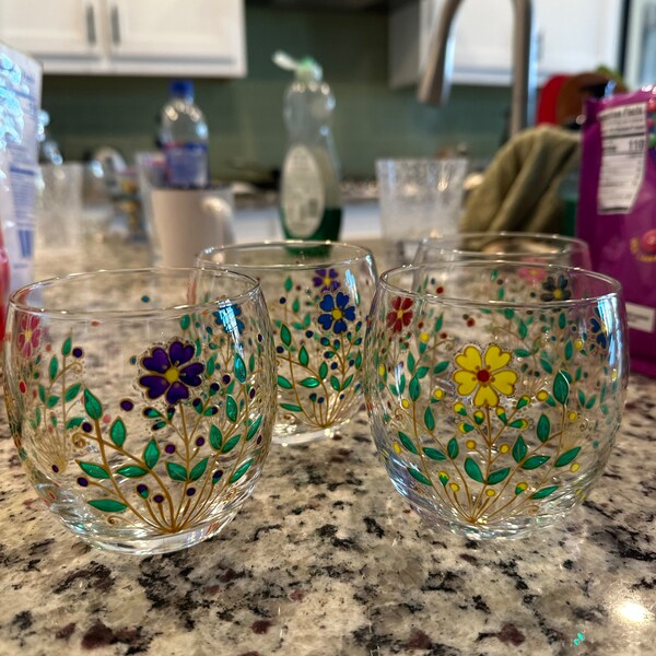 Bee Tea Cup and Saucer Set Personalized Birthday Gift, Tea Set Hand ...