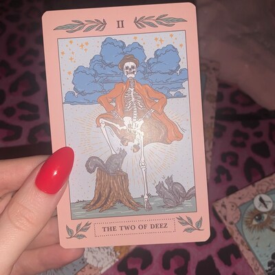 The Audacity Deck, Skeleton Audacity Tarot Deck, Tarot Card Oracle Deck Audacity, Audacity ...