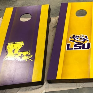 LSU Tigers 12” Premium Vinyl Decal Licensed NCAA - Etsy