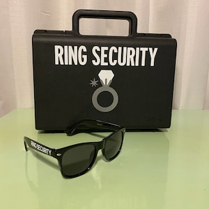Ring Security Briefcase Plus Sunglasses, Ring Bearer Briefcase, Ring ...