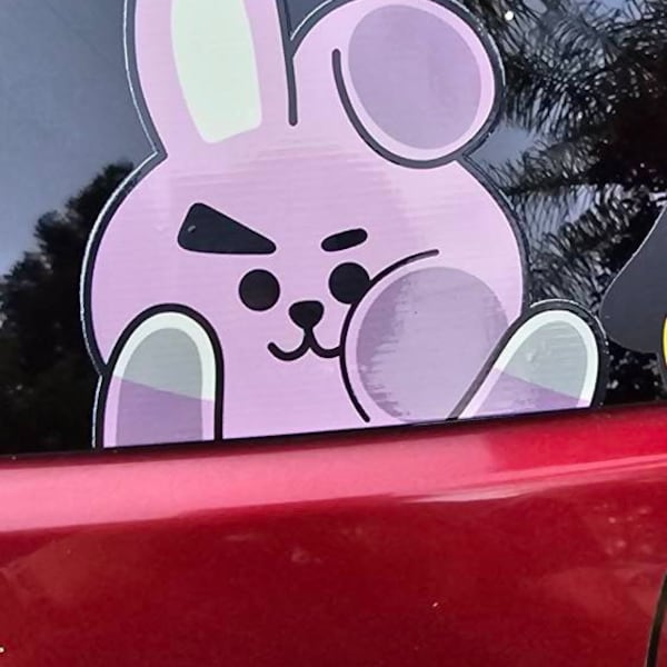 BT21 Car Peeker Sticker - Etsy