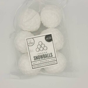 PRINTABLE Snowball Packaging DIGITAL PDF Insert Cards & Labels for ...