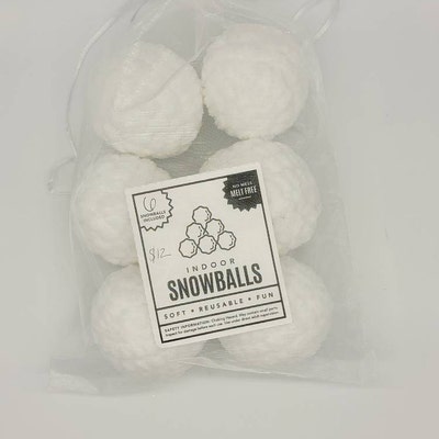 PRINTABLE Snowball Packaging DIGITAL PDF Insert Cards & Labels for ...