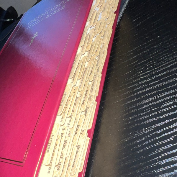 Orthodox Bible Tabs - Etsy