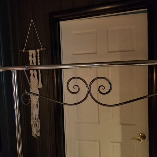 Wrought Iron Wall Decor, Wall Hanging, Artwork Accent, Door Topper ...