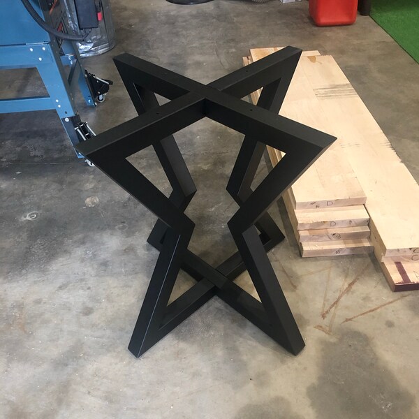 Heavy Duty Dining Table Base for Round or Square Table Top Industrial ...
