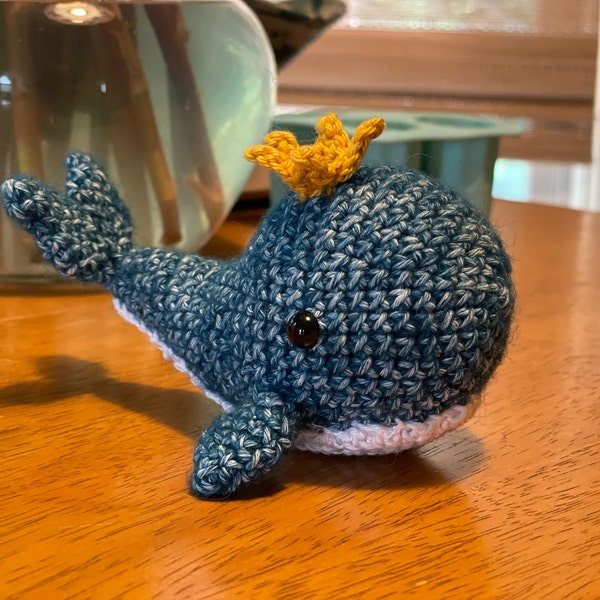Baby Whale Amigurumi Pattern, Baby Whale Crochet Pattern, Crochet Whale ...