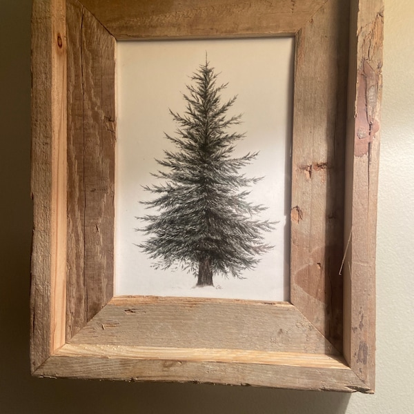 Evergreen Pine Print - Pine Tree Print, Watercolor Tree, Minimalist ...