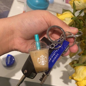 Starbucks Iced Matcha Latte Keychain Starbucks Key Ring Gift - Etsy