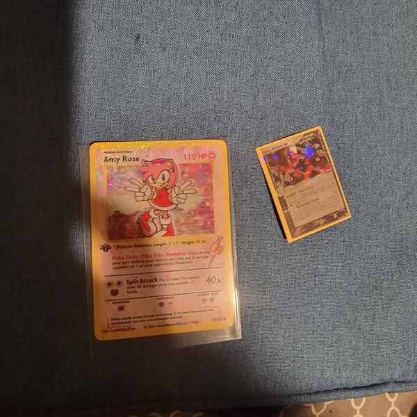Charizard Base Set Extended Art Full Holo Custom Card - Etsy