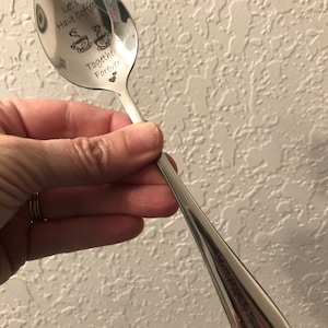 Personalized Coffee Spoons, Let's Have Coffee Together Forever ...