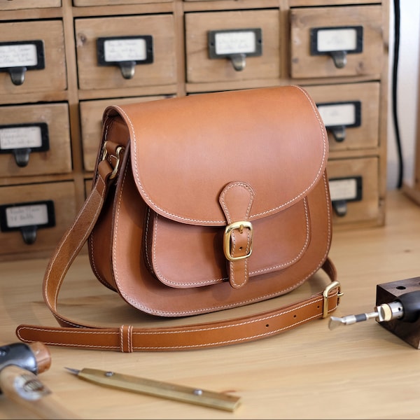 Build Along Leather Saddle Bag Pattern With Instruction/how to Pattern ...