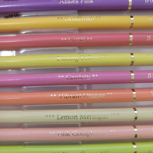 Kalour Macaron - 72 Colored Pencil Set - DIY Color Chart / Swatch Sheet ...