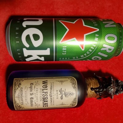 Peruvian Darkness Magic Potion Apothecary Herbology Glass Bottle Prop ...