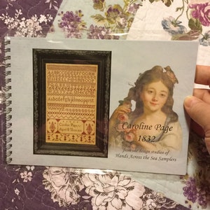 Plum Street Samplers / PINK HOUSE SAMPLER / Cross Stitch Chart | Etsy