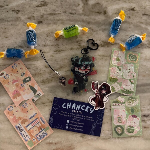 PREORDER TKATB Sol and Crowe Acrylic Phone Charms - Etsy