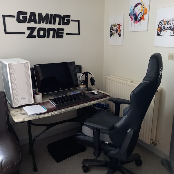 Gaming Zone, 3D Wall Decor, Video Games Sign, Gameroom Sign Gifts ...