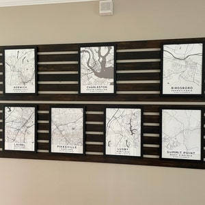 Custom Map Print Set of 3 Map Prints Custom Map Custom - Etsy