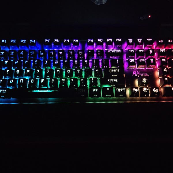 Sonic the Hedgehog Characters Backlit Keycap Pack | Mechanical Keyboard ...