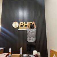 Floating Metal Letters, Business Logo Sign, Beauty Spa Sign, Cafe Sign ...