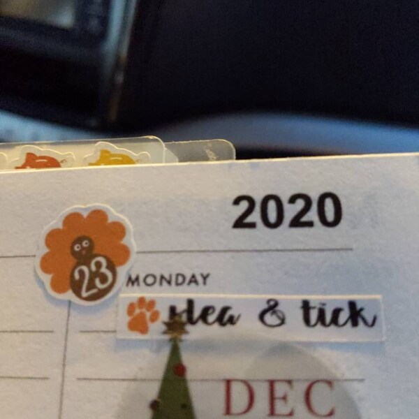 1028~~turkey Thanksgiving Date Covers Planner Stickers. - Etsy